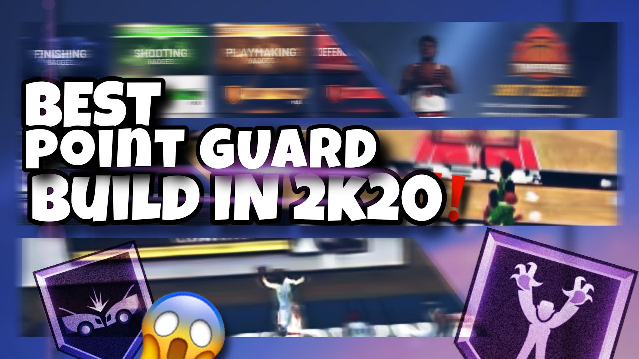BEST POINT GUARD BUILD😰|2K20 - YouTube
