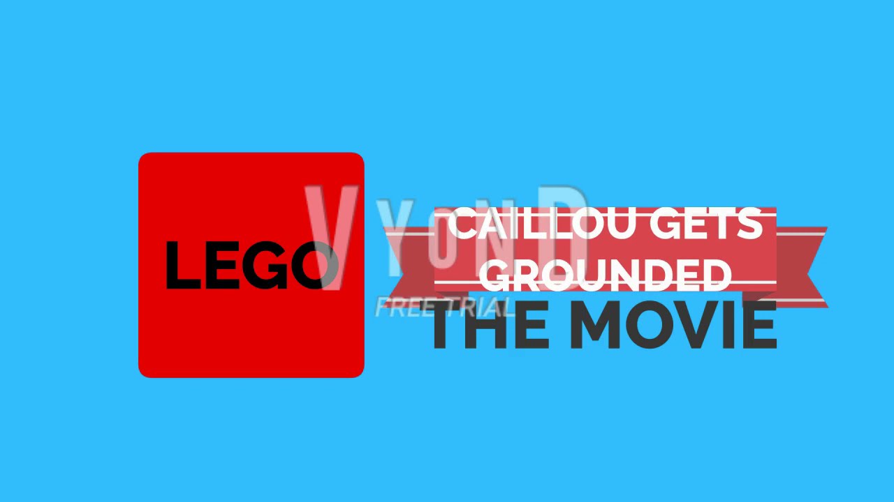 Lego Caillou Gets Grounded The Movie Commercial (2021) - YouTube