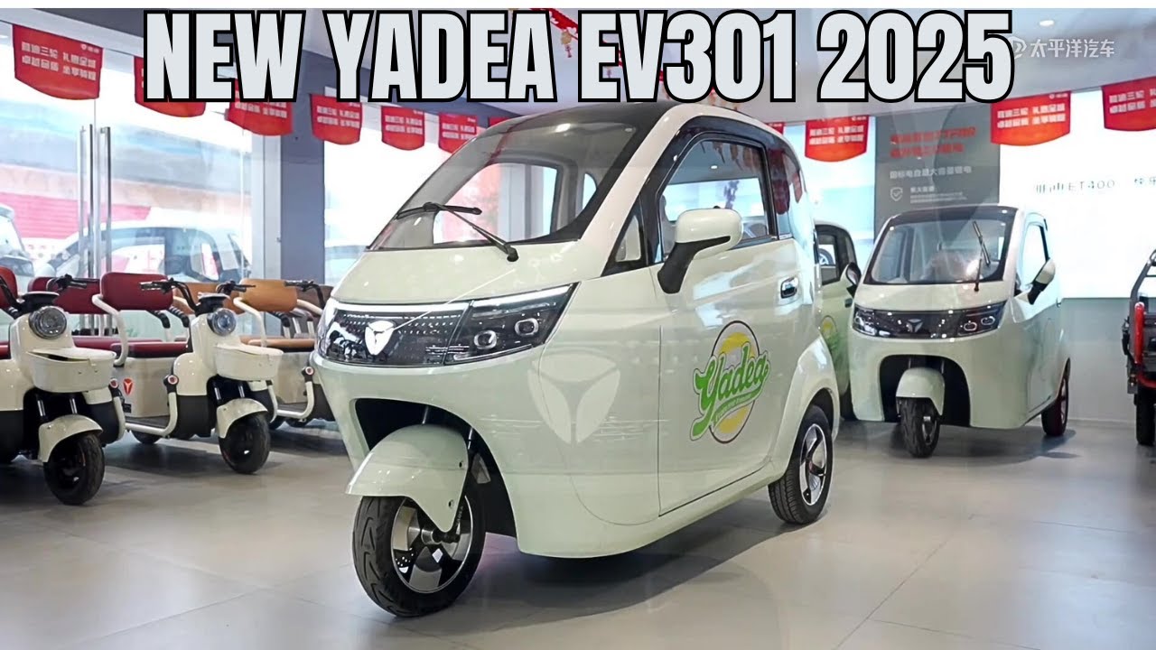 EV301, Smart Compact Simple and Elegant Appearance | New Yadea EV301 ...