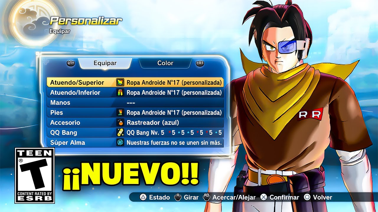 ¡La Nueva Ropa del Androide 17! | DRAGON BALL Xenoverse 2 - YouTube