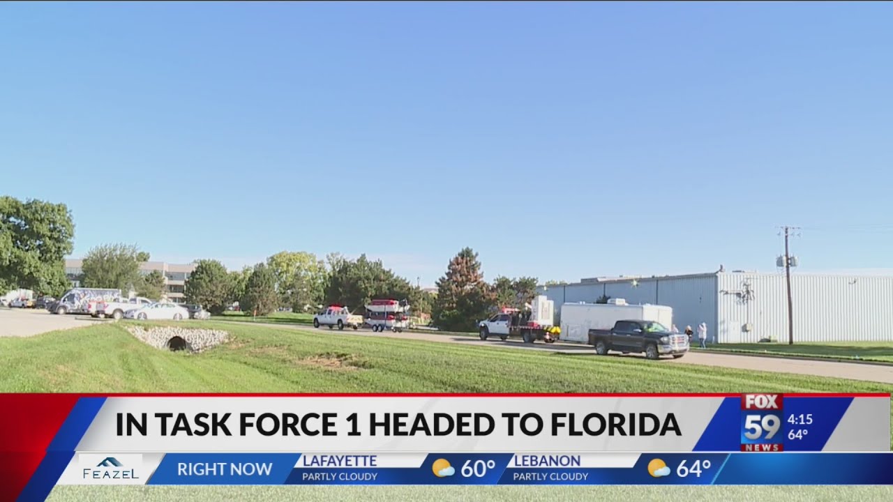 Indiana Task Force 1 activated as Hurricane Ian nears Florida - YouTube