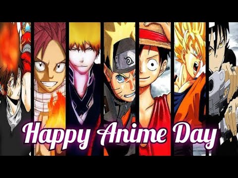 HAPPY NATIONAL ANIME DAY 2022!! 💜🤍 - YouTube