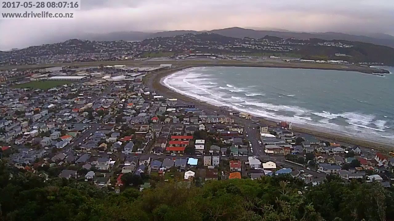 Lyall Bay, Wellington, New Zealand - Live Stream - YouTube