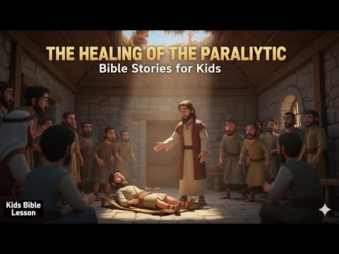 The Healing of the Paralytic | Bible Story for Kids - YouTube