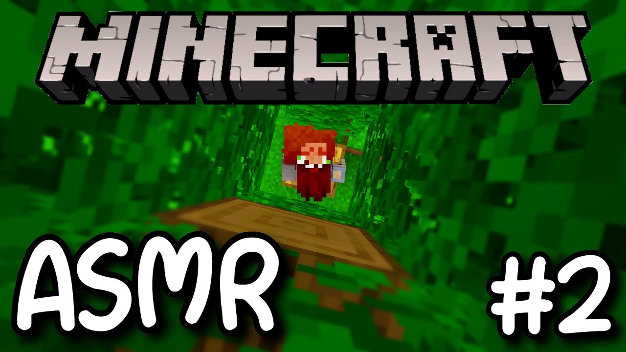 ASMR GAMING - Minecraft | finishing meh bridge and chewing gum 👍 - YouTube