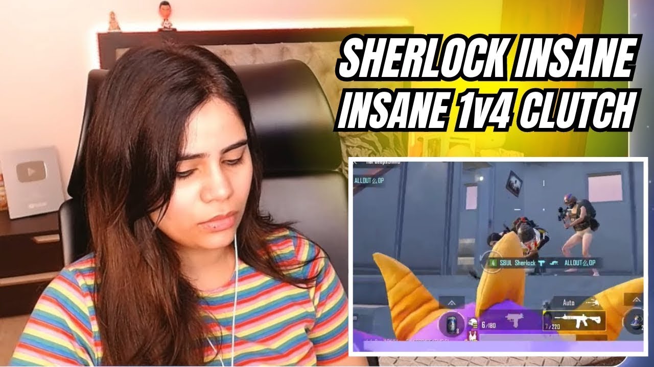 SHERLOCK INSANE 1v4 - SNAX SHOCKED | S8UL BGMI HIGHLIGHTS - YouTube