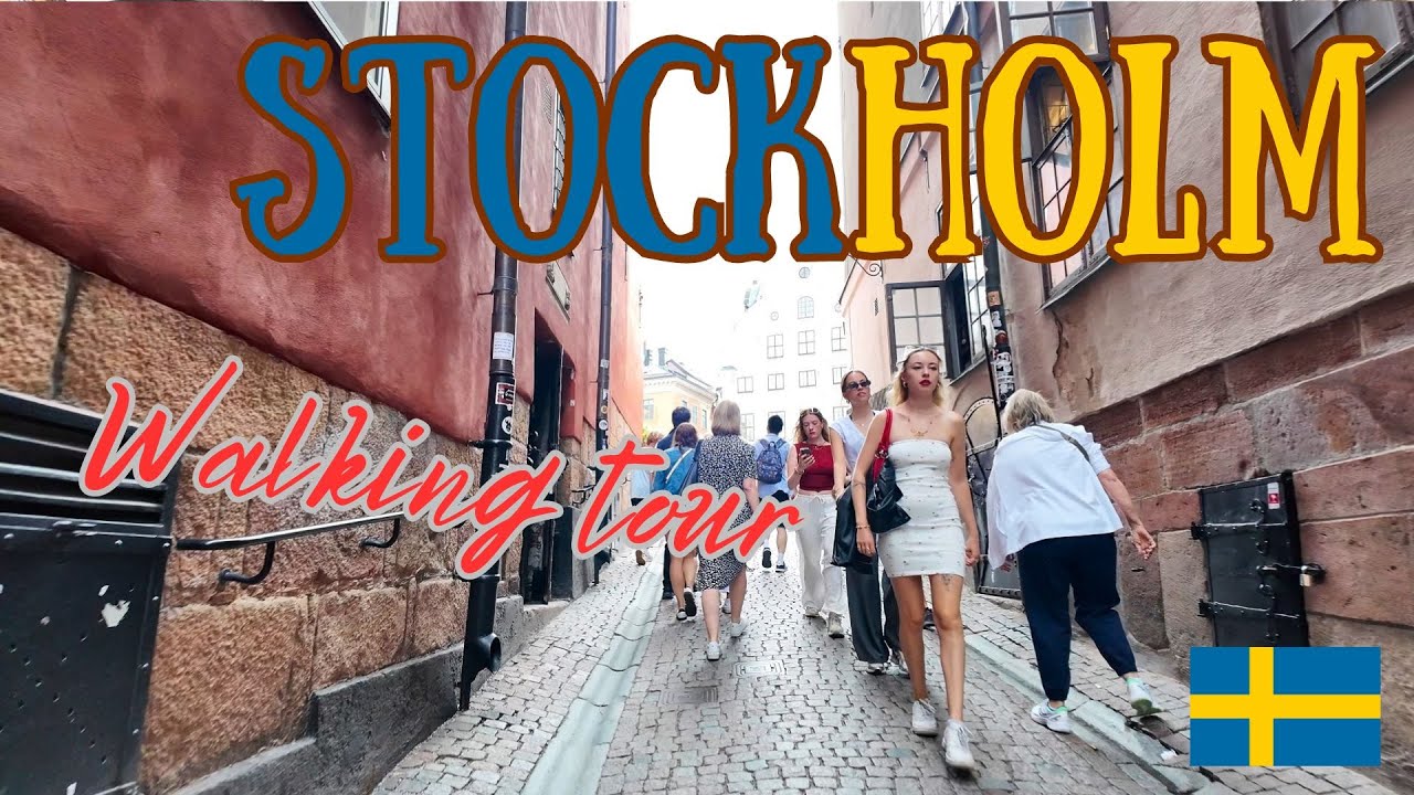 Stockholm Gamla Stan nice day walk - YouTube