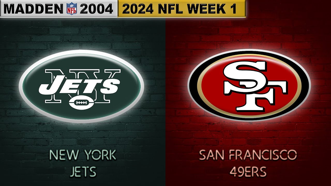 Madden NFL 2004 Mod - 1998 New York Jets vs. 1998 San Francisco 49ers ...