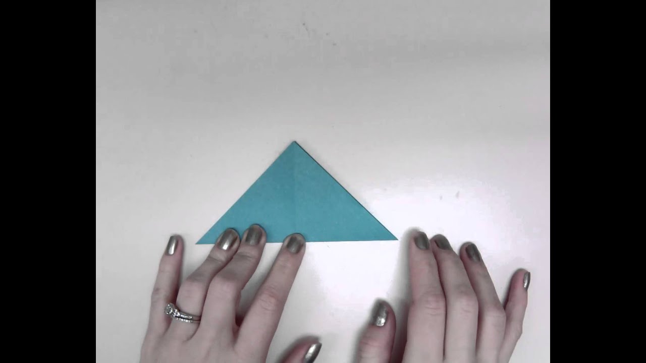 Basic Fold #2 for Radial Symmetry Lesson - YouTube