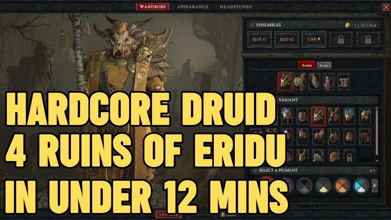 Diablo 4 Hardcore - WT3 Ruins of Eridu Raw Runs - 4 in 12 minutes - YouTube