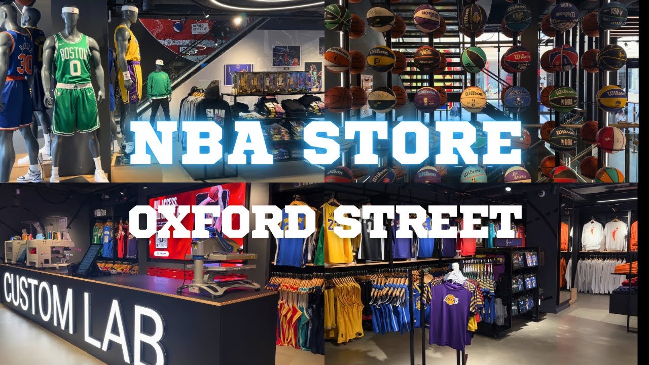The NBA Store | Oxford Street | London - YouTube