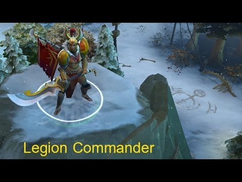 Dota 2 - Legion Commander - YouTube