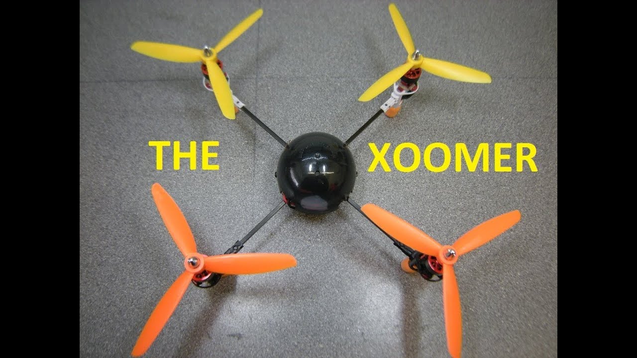 Xoomer Quadcopter 1st time Outdoors - YouTube
