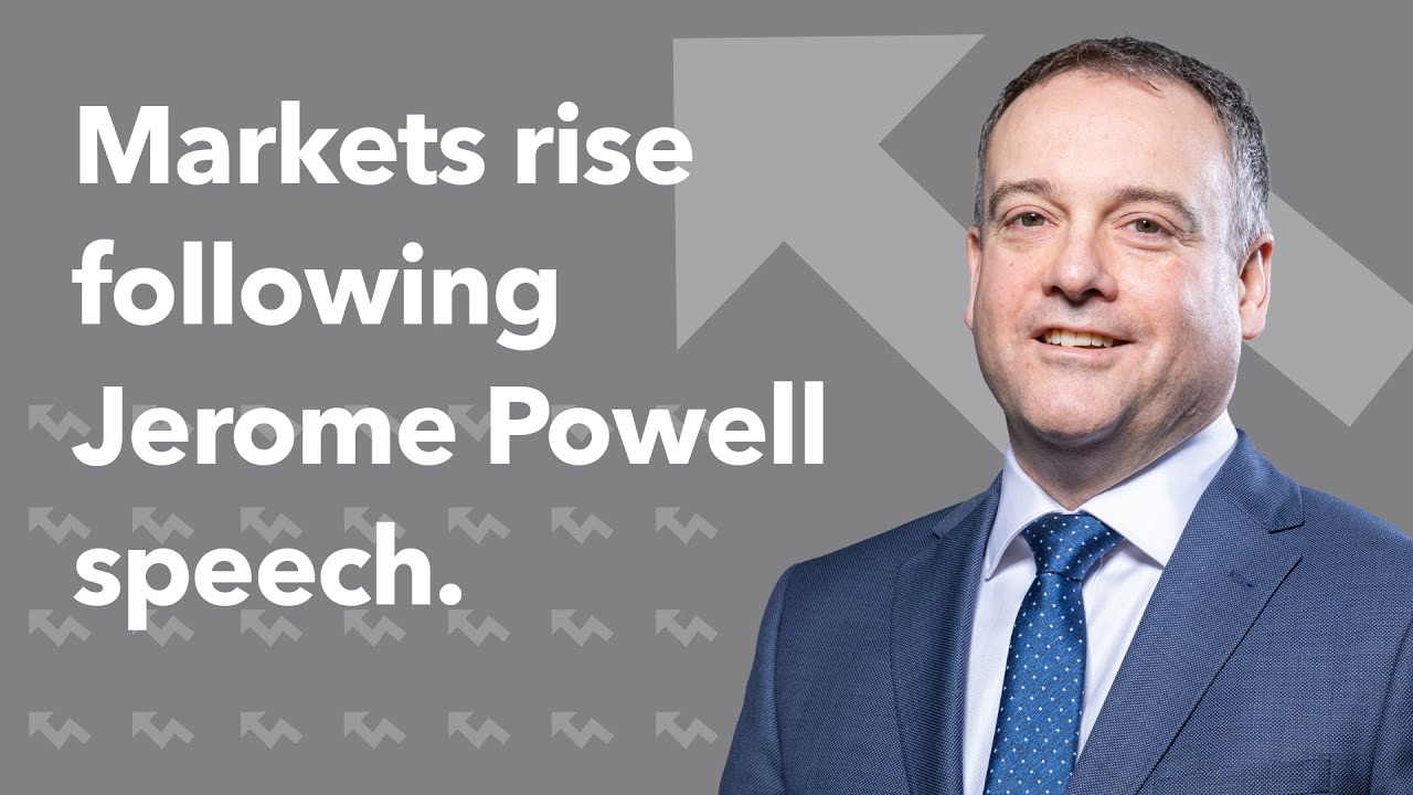 Markets rise following Jerome Powell speech | Morning Markets - YouTube