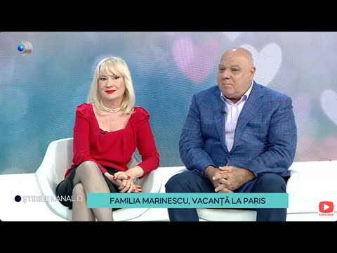 Stirile Kanal D - Marius Marinescu si sotia sa, peste 40 de ani de ...