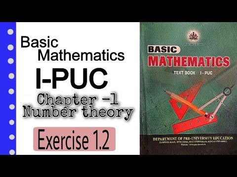 Exercise - 1.2 | Number Theory | Chapter - 1 | Basic Mathematics - YouTube