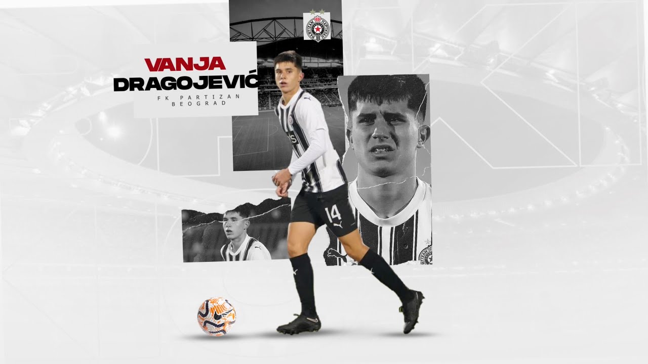 Vanja Dragojević DMC/CB FK Partizan Beograd Highlights - YouTube