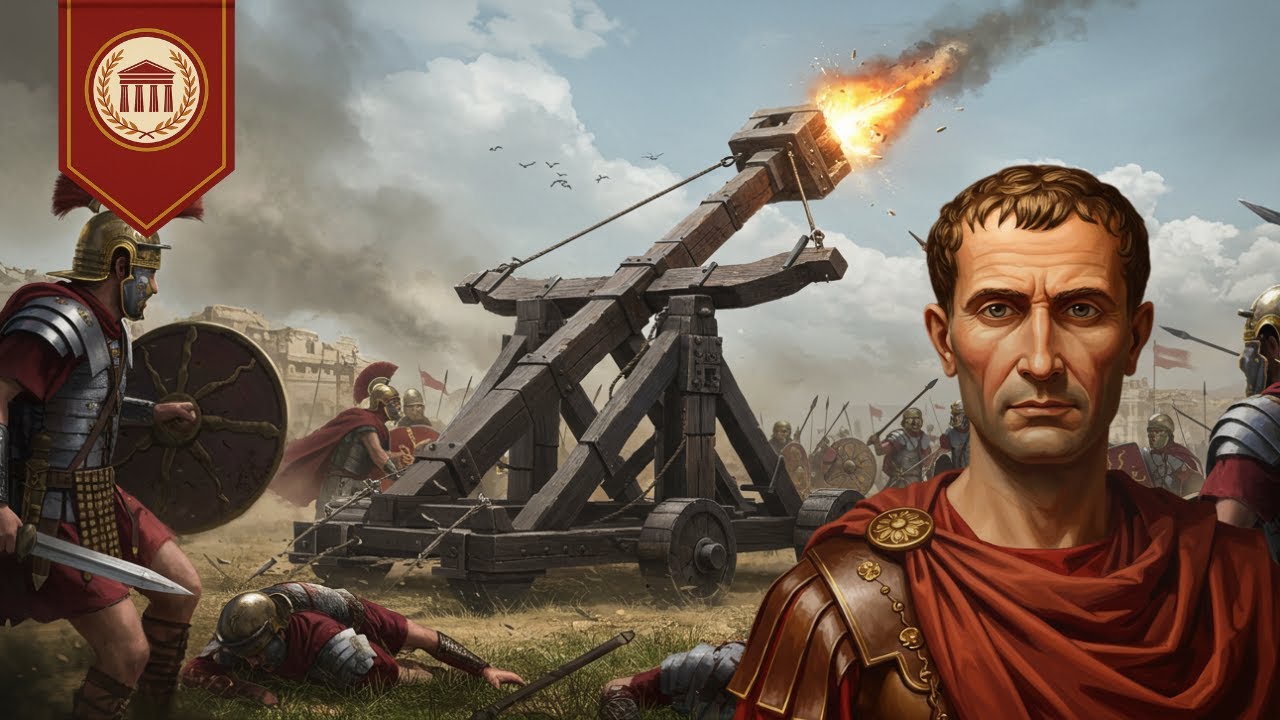 The Roman War Machines That Could Tear Men Apart - YouTube