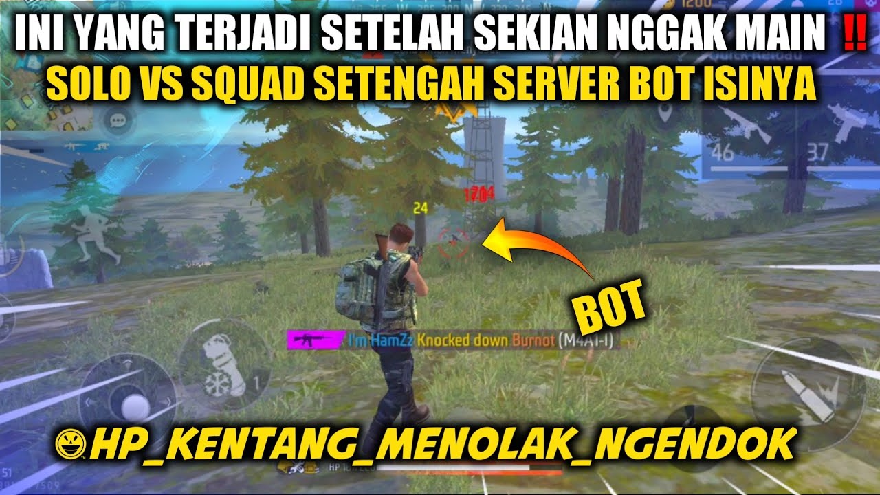 SOLO VS SQUAD LAGI MAKE CONFIG FIX LAG KOK GINI JADINYA - YouTube