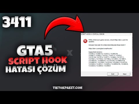 GÜNCELLEME GELDİ V 3411 SCRIPT HOOK KOLAY KURULUM SCRIPT HOOK HATASI ...