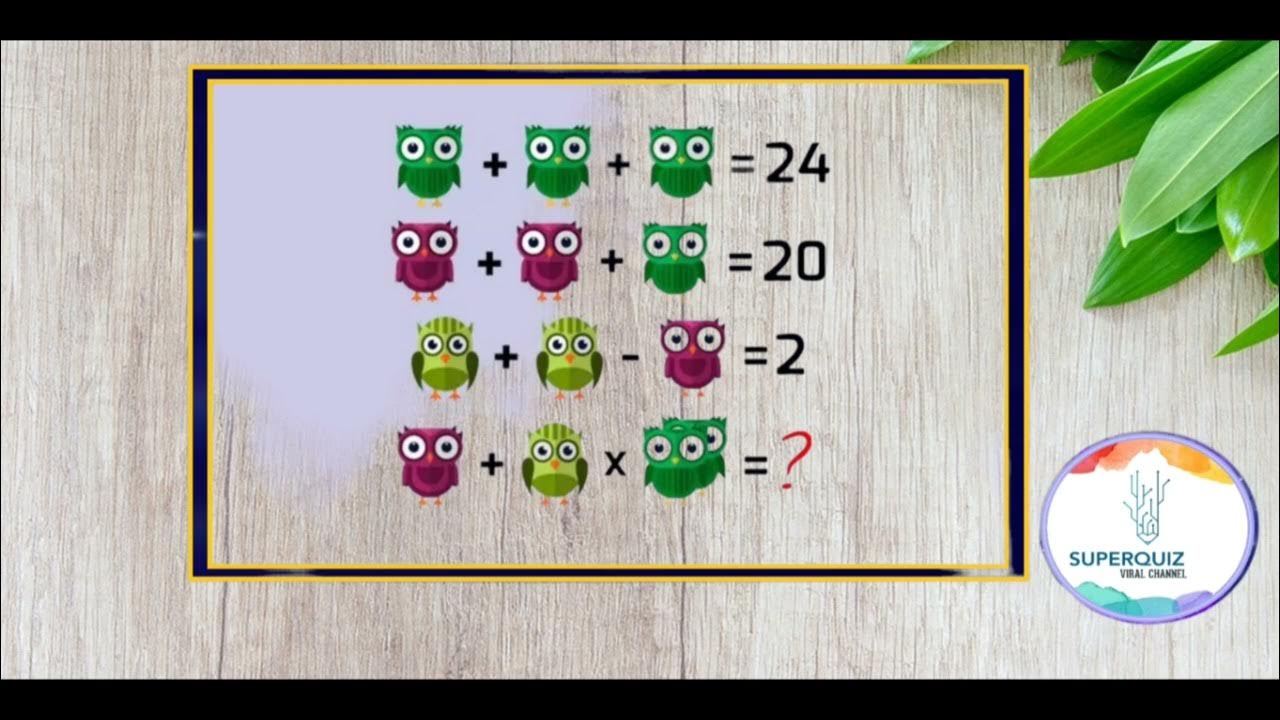 Can you solve Superquiz! have 3 minute.. 21April2023 - YouTube