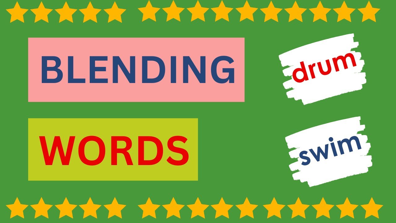 Consonant Blends | Four Letter Blending | Phonics Lesson #blending # ...