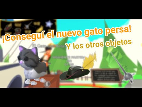 consiguiendo el NUEVO gato persa! (Y jugando el nuevo evento) // Adopt ...