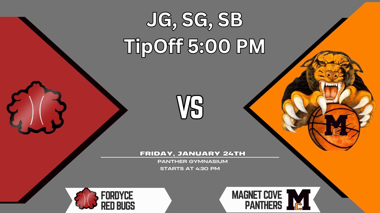 Magnet Cove Panthers vs. Fordyce Redbugs - YouTube
