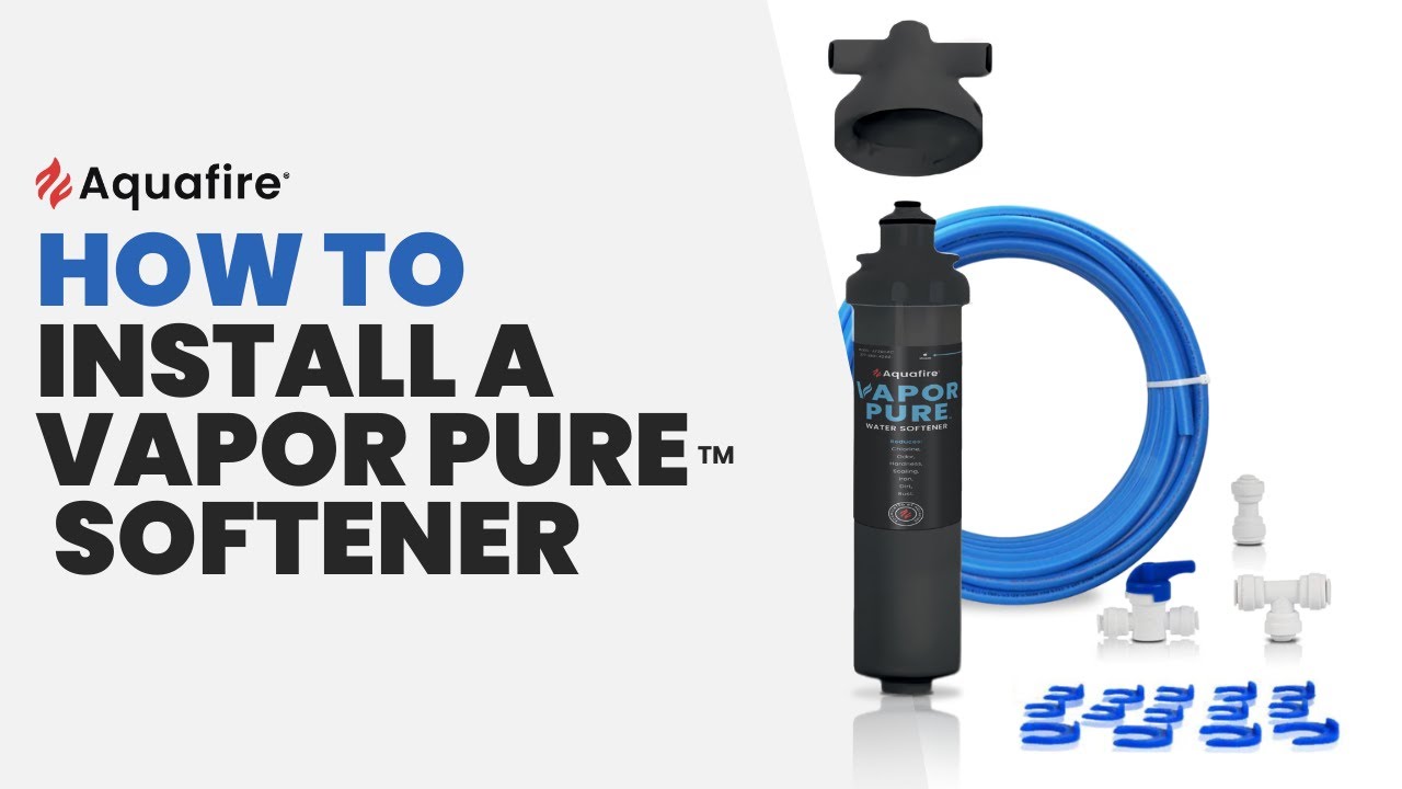 How To Install A How to Install a Water Softener for Your Aquafire ...