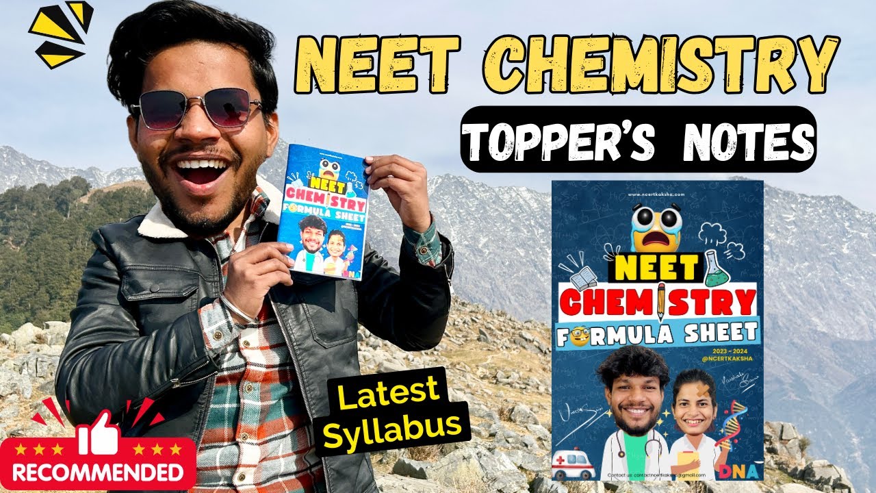 Printed Neet Chemistry SHORT Notes on your demand | The Best Formula ...