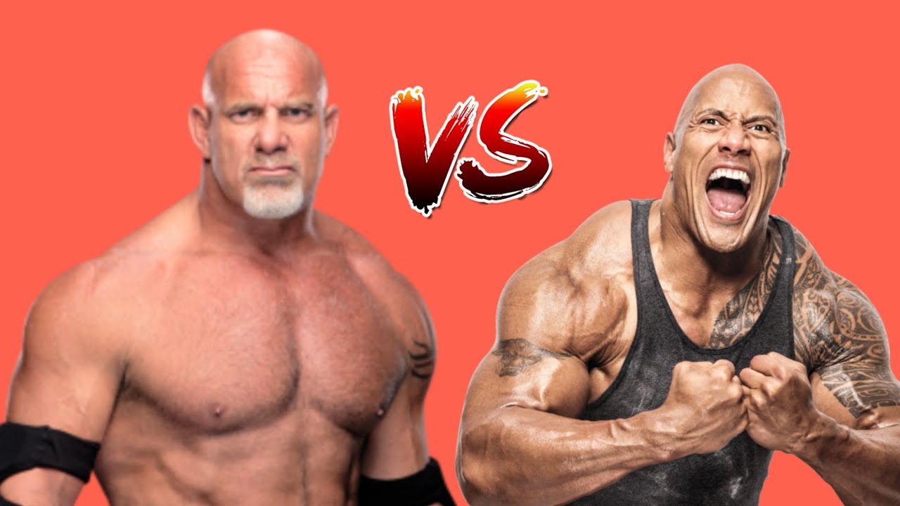 Goldberg vs The Rock - YouTube