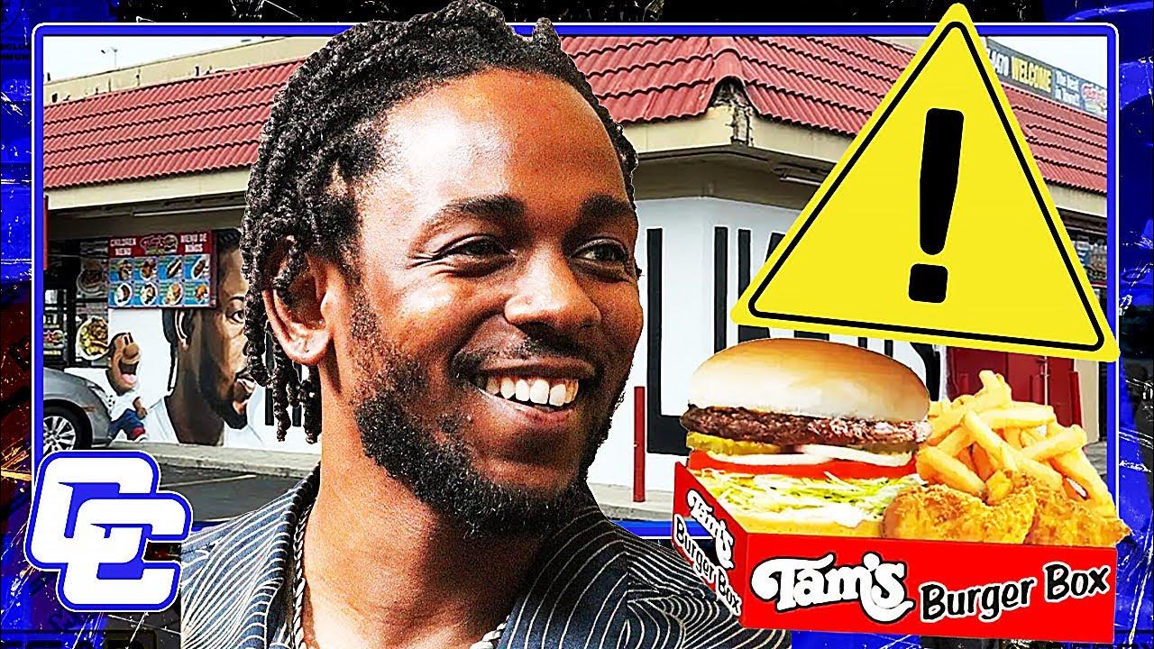 Tams Burgers Not Safe Even After Kendrick Gets A Mural Painted - YouTube