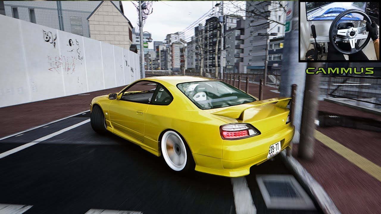 Nissan Silvia S15 Drifting On Japanese Road l Assetto Corsa (CAMMUS ...