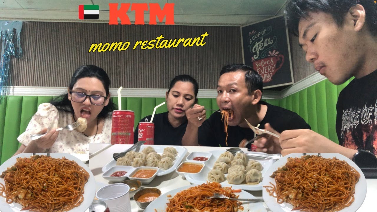 Eating Juicy Buff MOMO & Chicken Chowmin, MoMo Mukbang, Eating Show ...