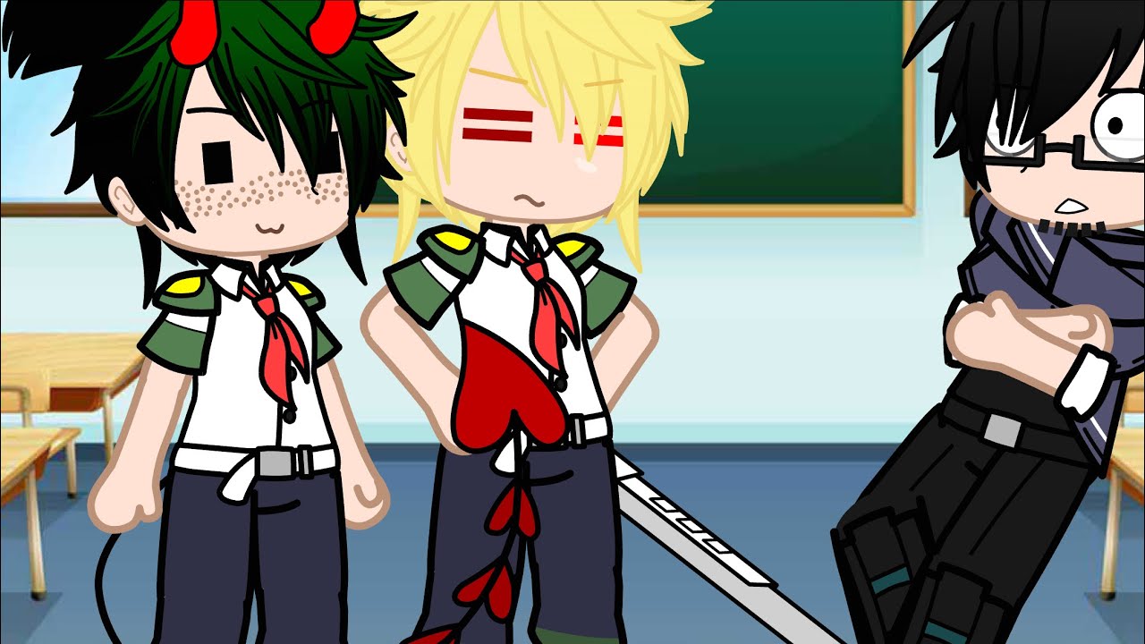 MHA|| Katsuki and Izuku turn into hazbin hotel characters?||gachaclub ...