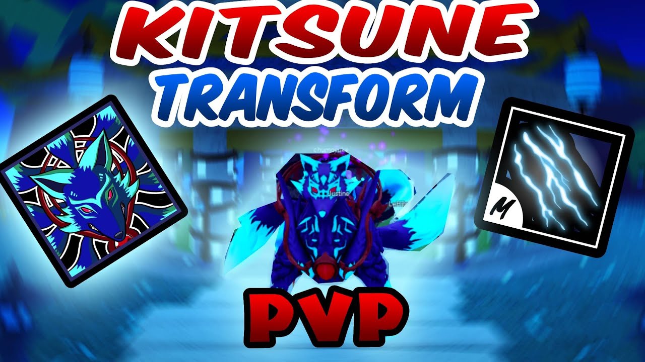 KITSUNE TRANSFORM COMBO | Blox fruits🌊🍎 - YouTube