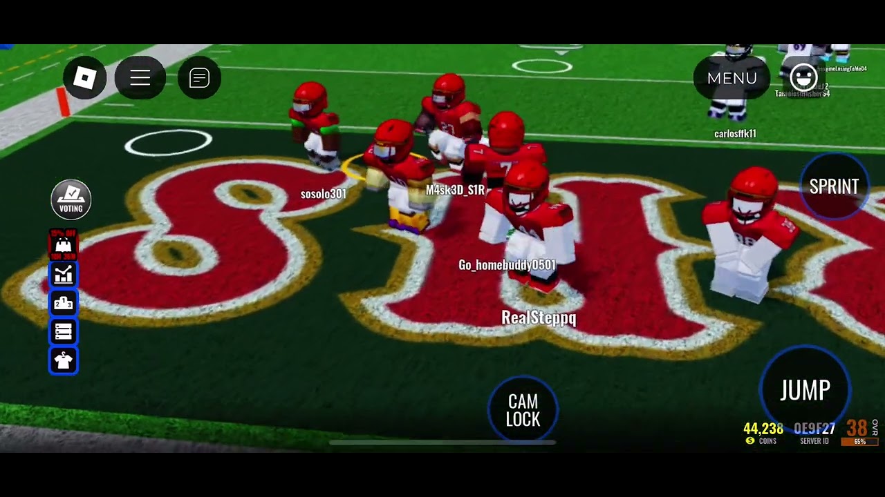 Playing @NFL universe football on @Roblox - YouTube