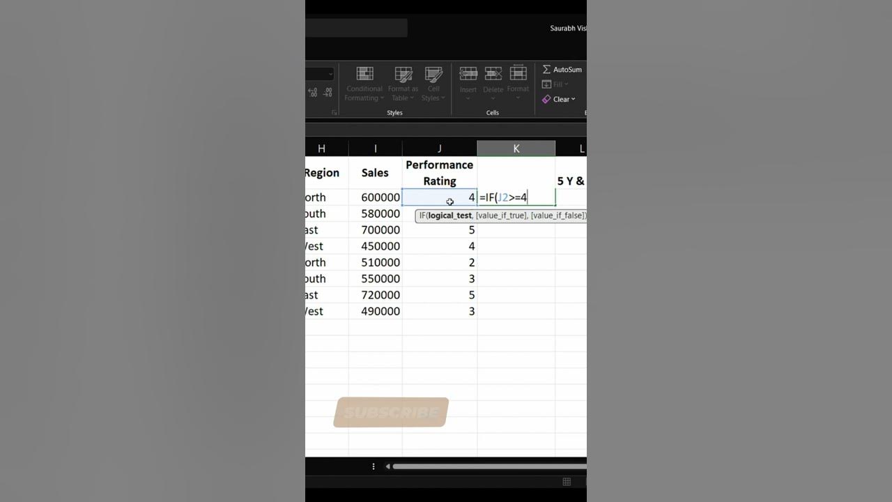 Use Of If Function In Excel Microsoftexcel Iffunction Youtube