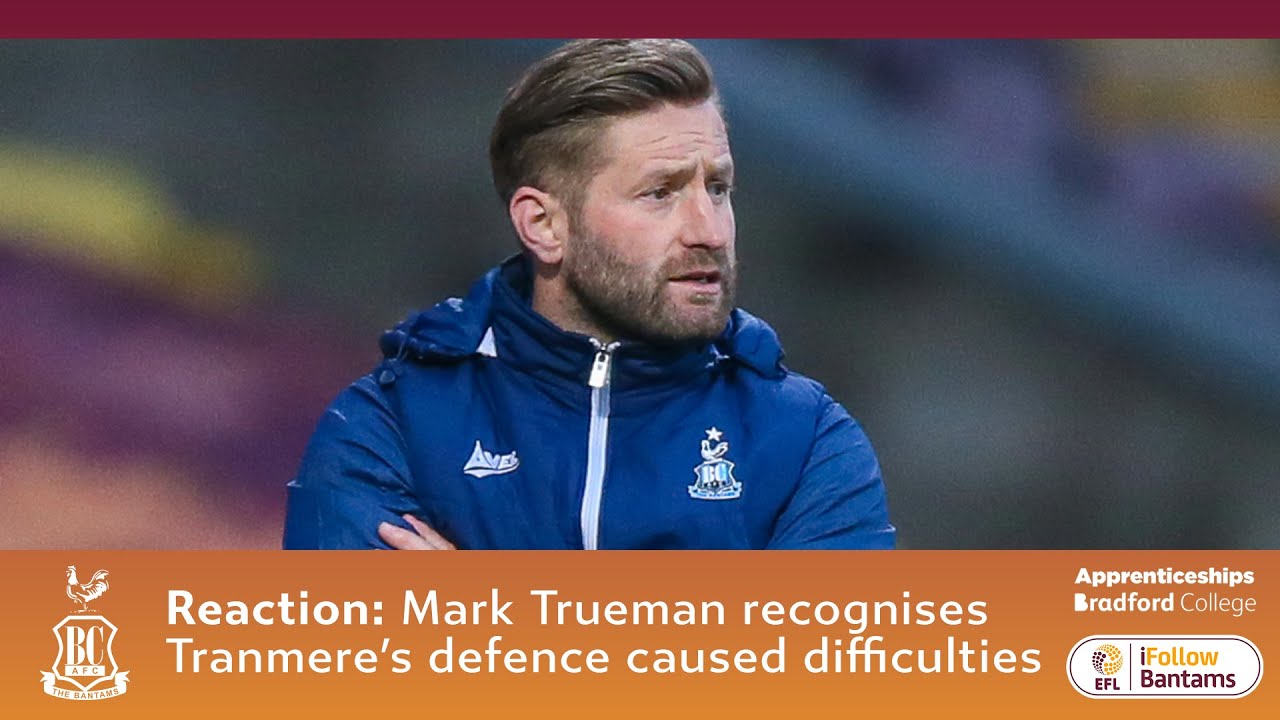 REACTION: Mark Trueman recognises Tranmere’s defence caused ...