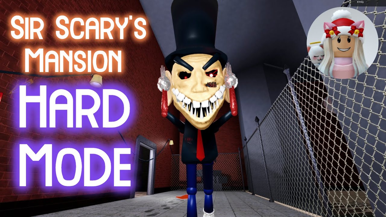 SIR SCARY'S MANSION (SCARY OBBY) - HARD MODE - Roblox Gameplay ...