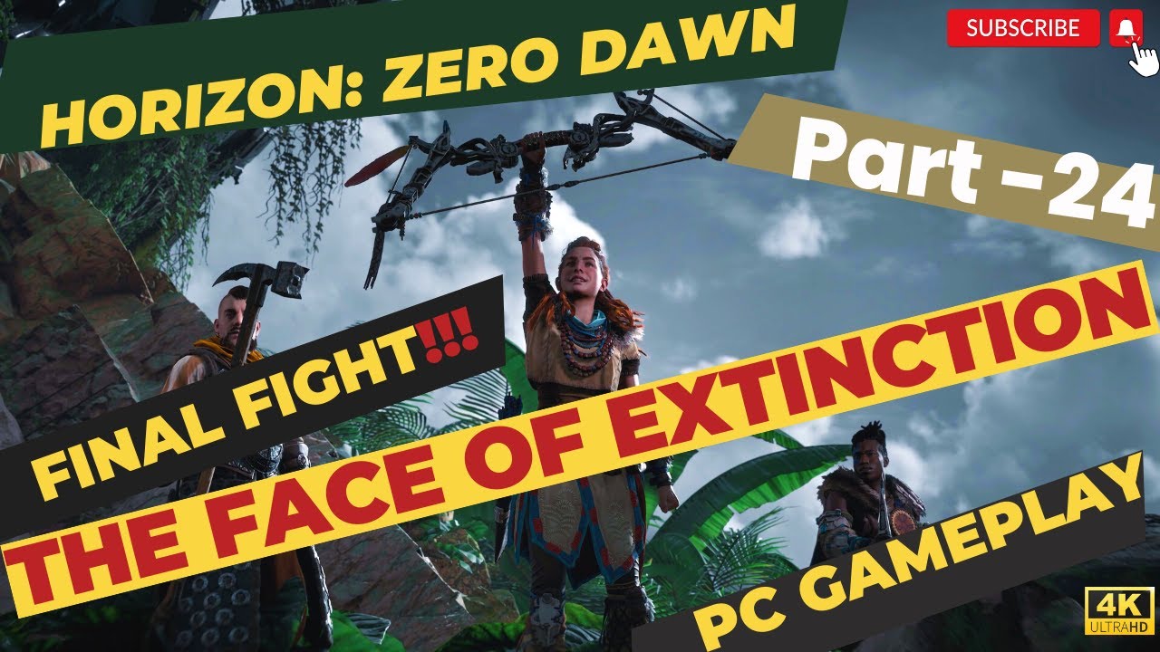 HORIZON ZERO DAWN Gameplay 4k Part 24 | Ending & Final Boss Fight | The ...