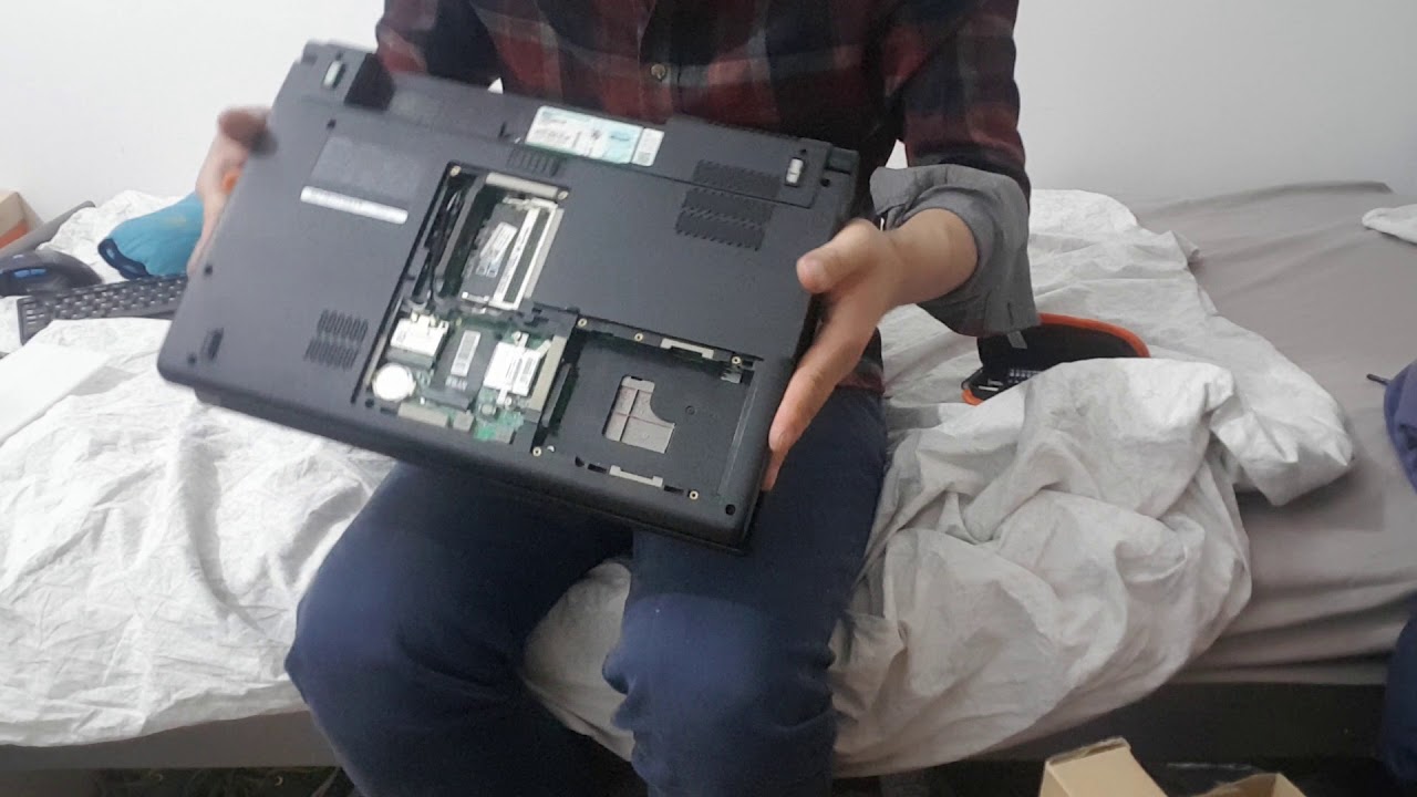 DELL STUDIO 1558 disassembly and CPU upgrade part. 1 - YouTube