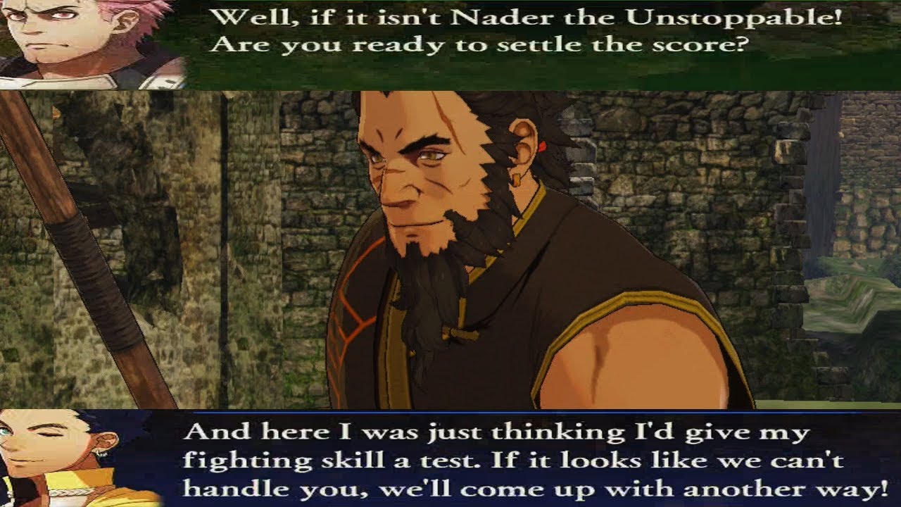 Fire Emblem Warriors: Three Hopes - Claude & Holst vs Nader Unique ...