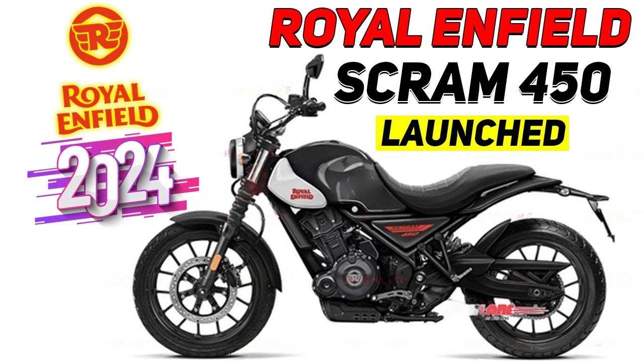 Royal Enfield Scram 450 Launched in India💥😱Price , features, Launch ...