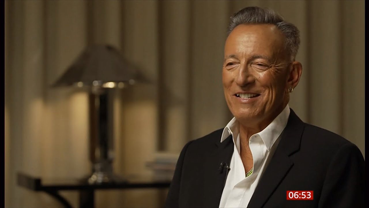 Bruce Springsteen interview this morning (UK) 25/Oct/2024 - YouTube