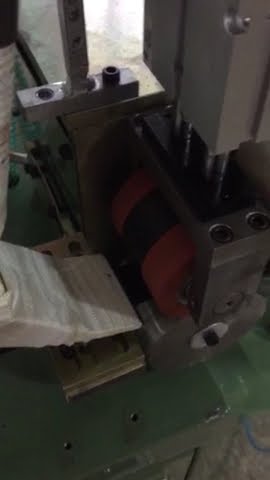 simple design waterproof zipper making machine - YouTube