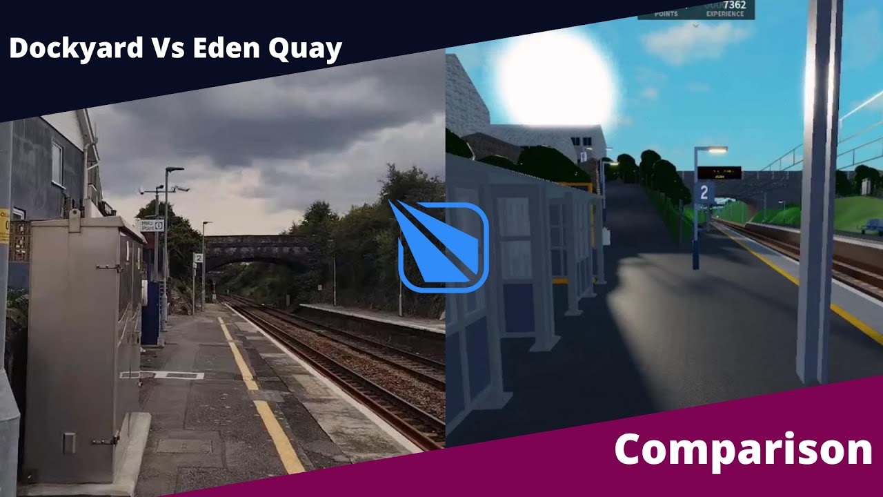 SCR | Dockyard vs Eden Quay comparison - YouTube