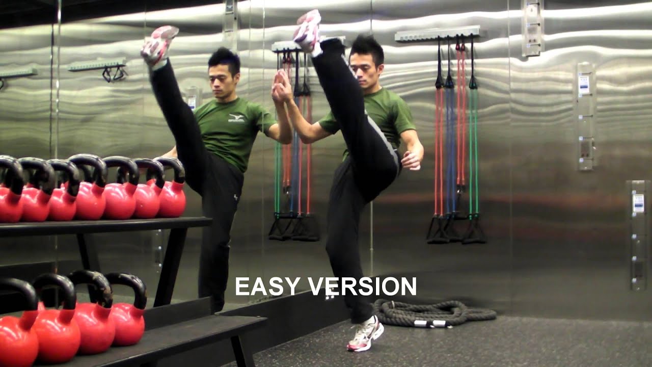 踢腿改善柔韌度 - Rising kick - YouTube