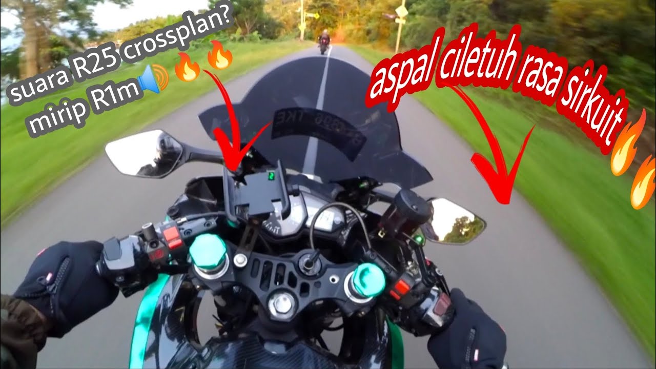 R25 crossplane?? mirip yamaha R1m! || touring paling ajib‼️‼️ - YouTube