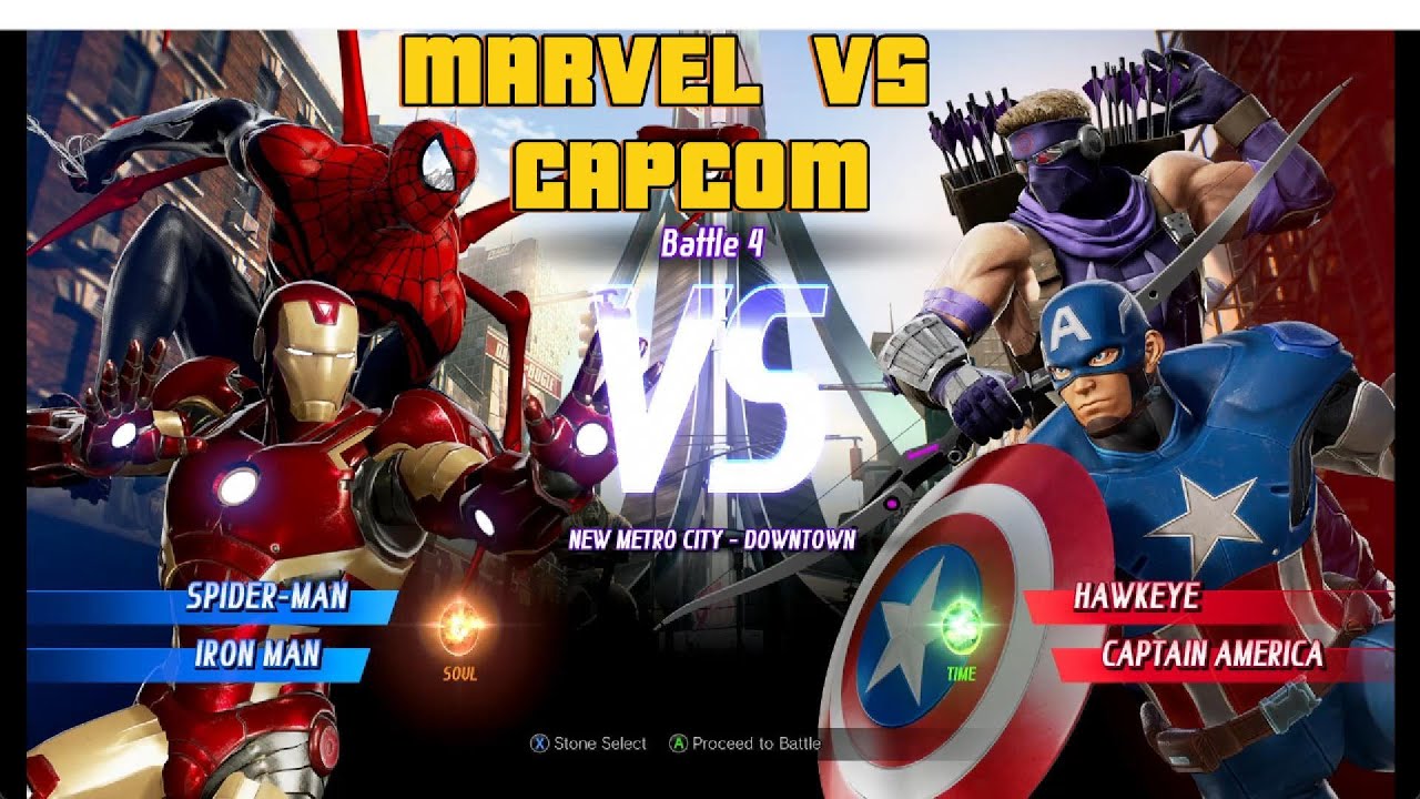 AVENGERS BEST FIGHTING GAME EVER MARVEL VS CAPCOM ASMR - YouTube